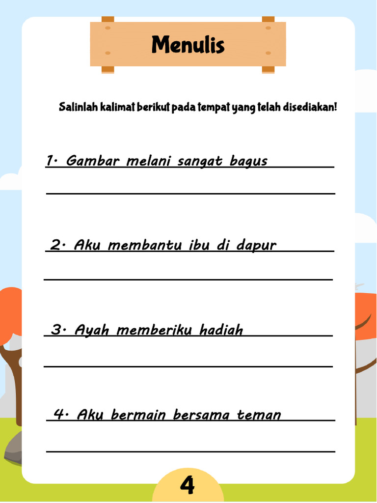 Kelas 1 - Modul Calistung 05-6 | PDF