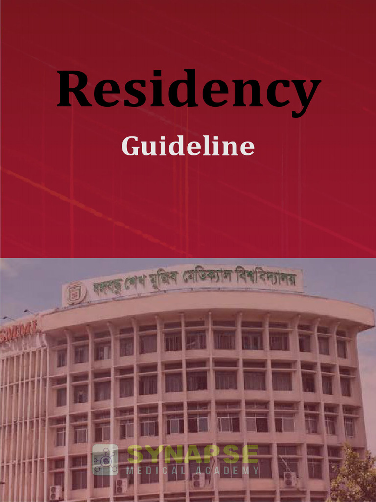 Residency Exam Preparation Guide | PDF | Doctor Of Medicine | Dental Degree