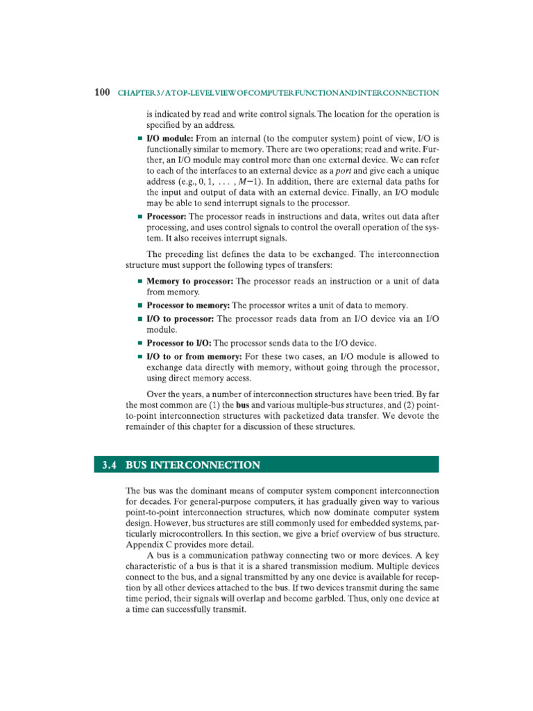 Bus Structure | PDF