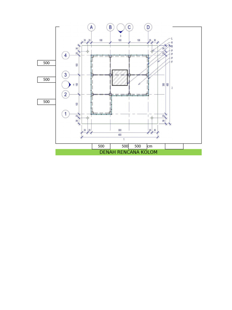 Preliminary Design Kolom Interior | PDF