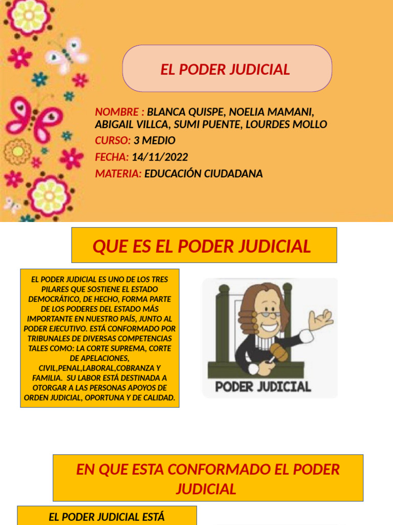 Poder Judicial | PDF