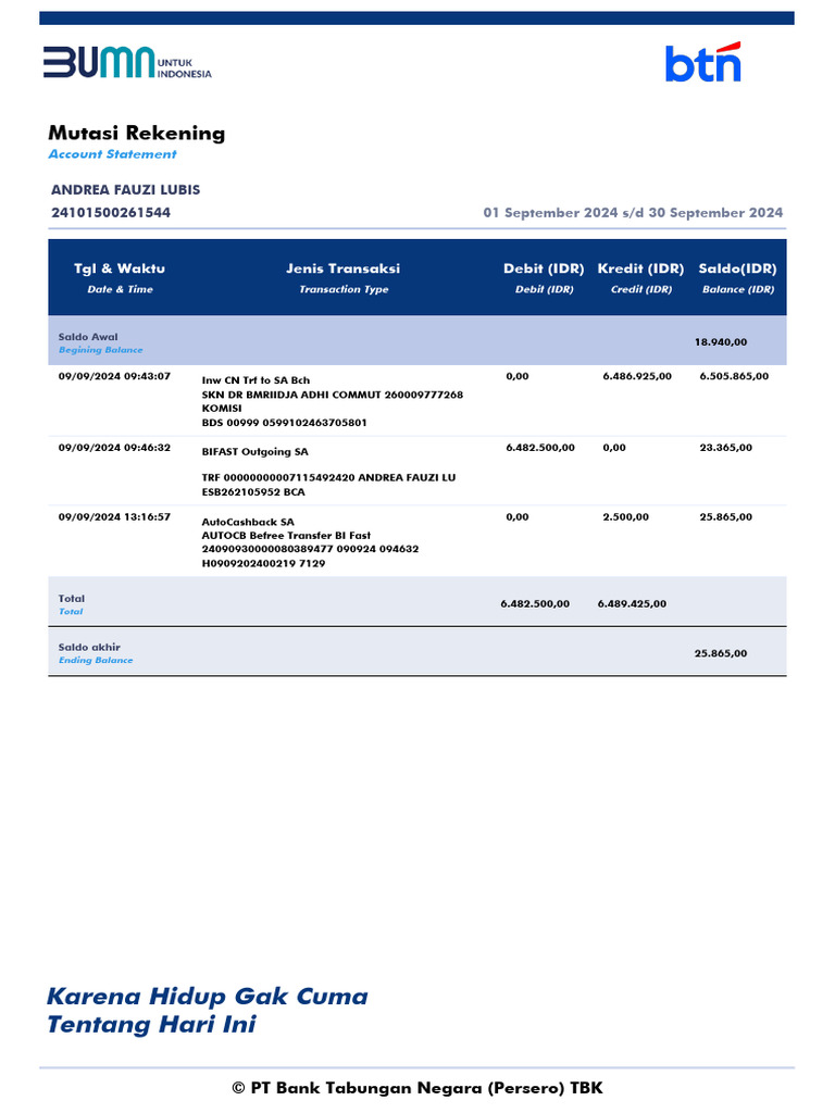 Estatement 30092024 | PDF