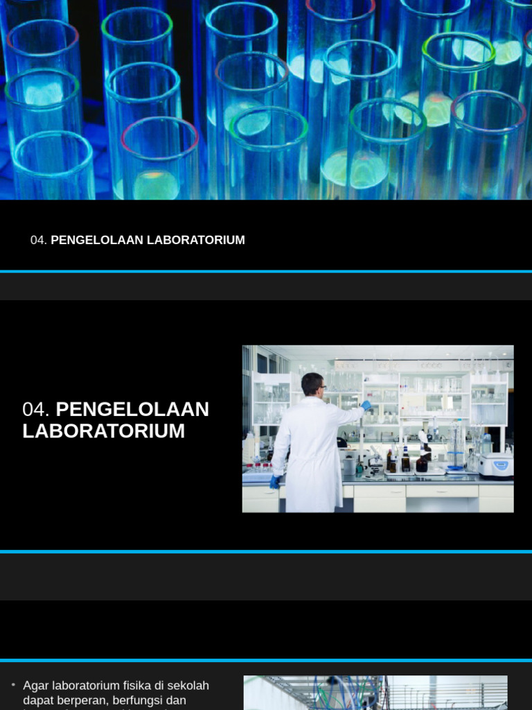 Pengelolaan Laboratorium | PDF