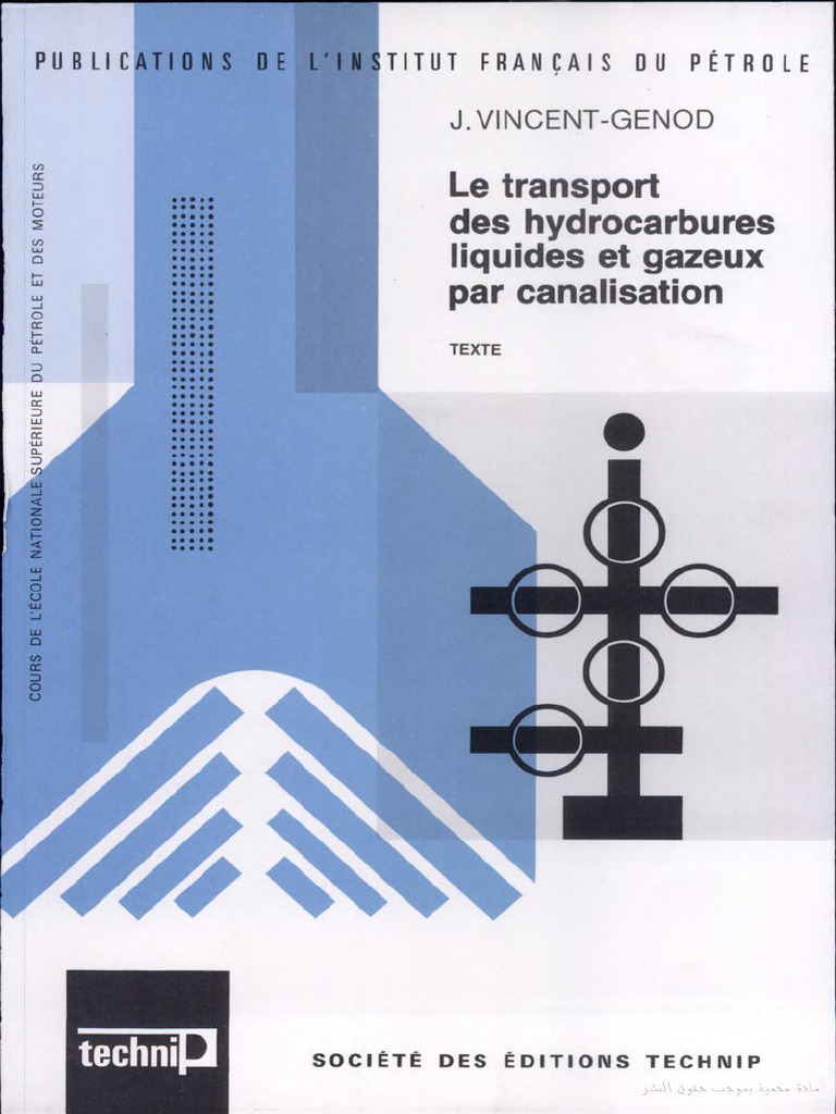 Transport Des Hydrocarbures Liquides Et Gazeux Par Canalisation PDF ...