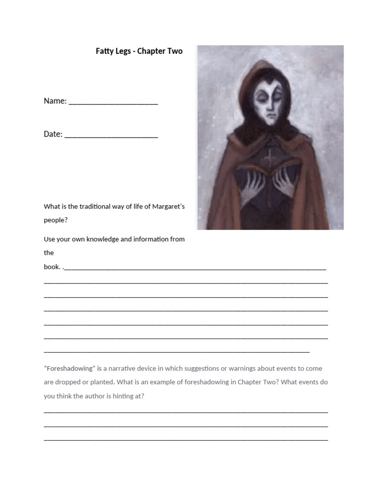 Fatty Legs - ch2 | PDF
