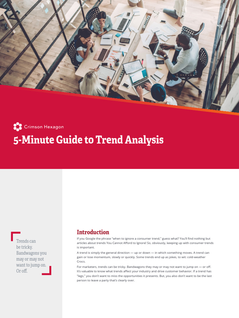Trend Analysis 5 Minute Guide | PDF