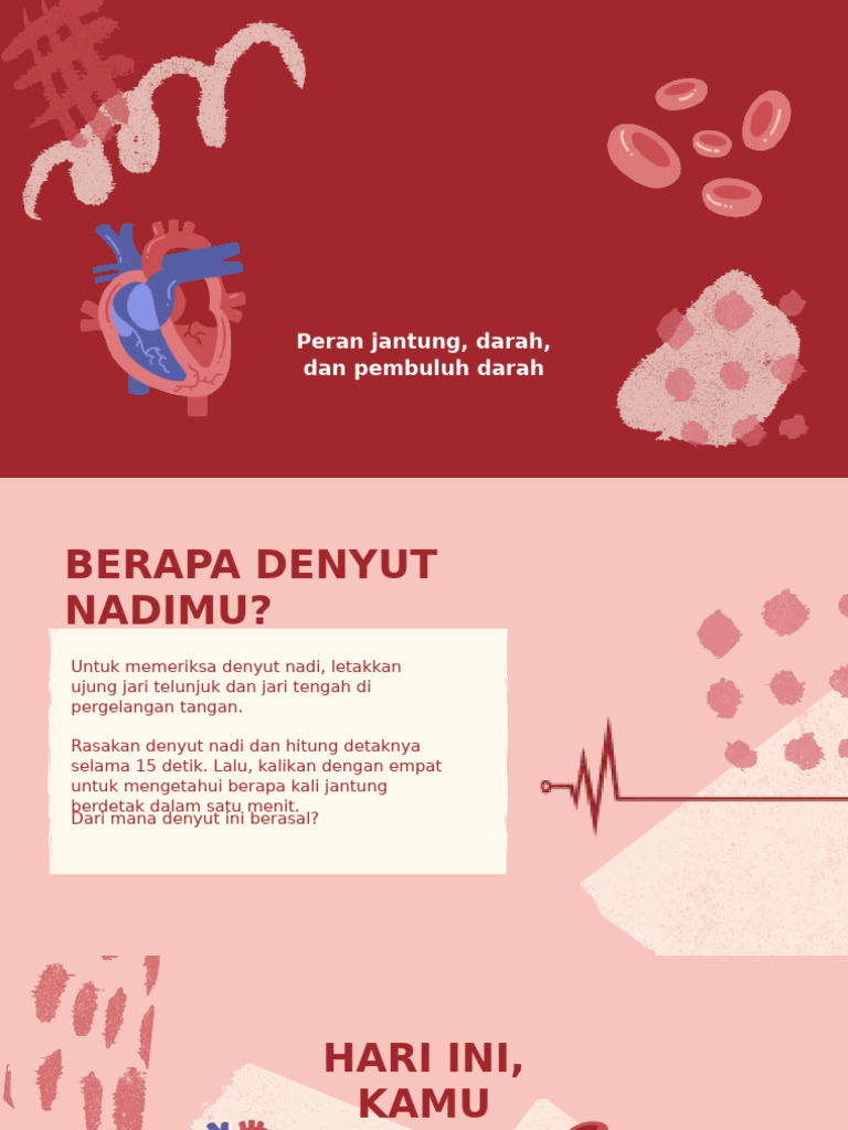 Presentasi Pendidikan Sistem Peredaran Darah Dalam Gaya Bertekstur ...