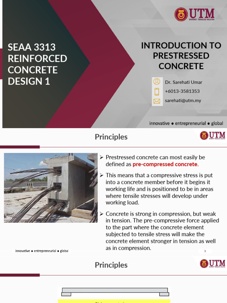 Chapter 8 - Prestressed Concrete | PDF