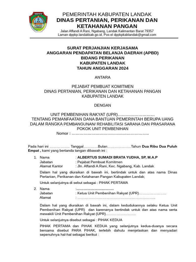Surat Usulan Kegiatan | PDF