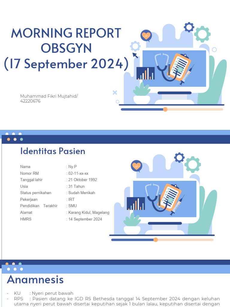 Morport Obsgyn - 42220676 - M. Fikri Mujtahid (17 September 2024) | PDF