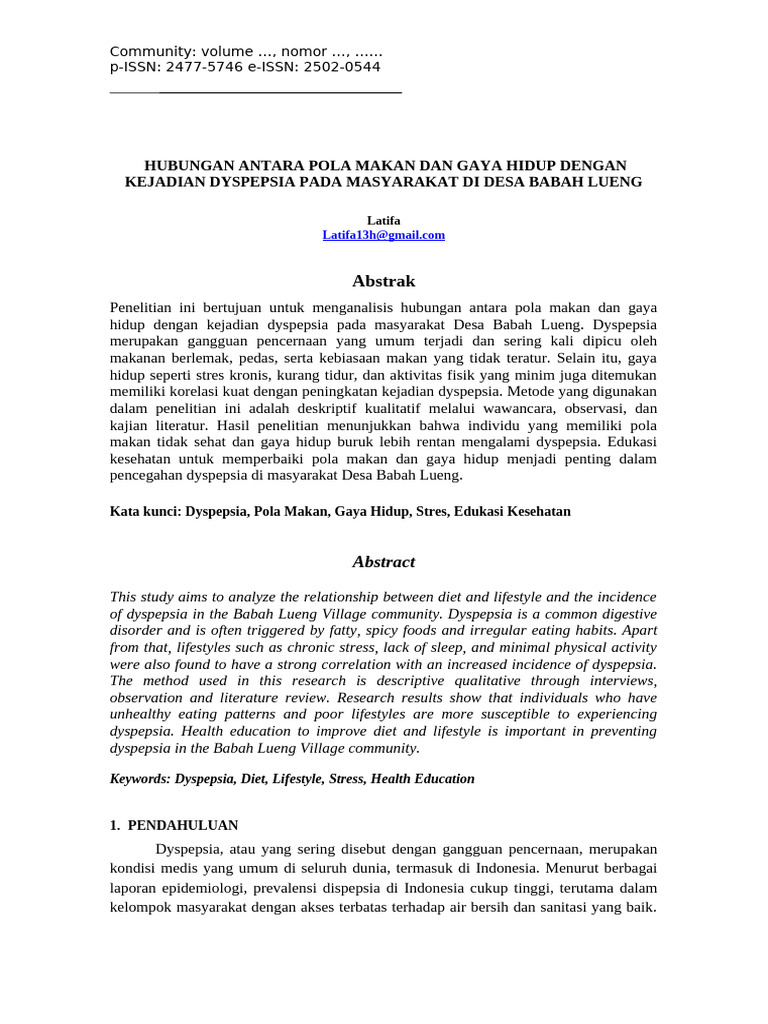 Artikel (Laporan PBL) | PDF