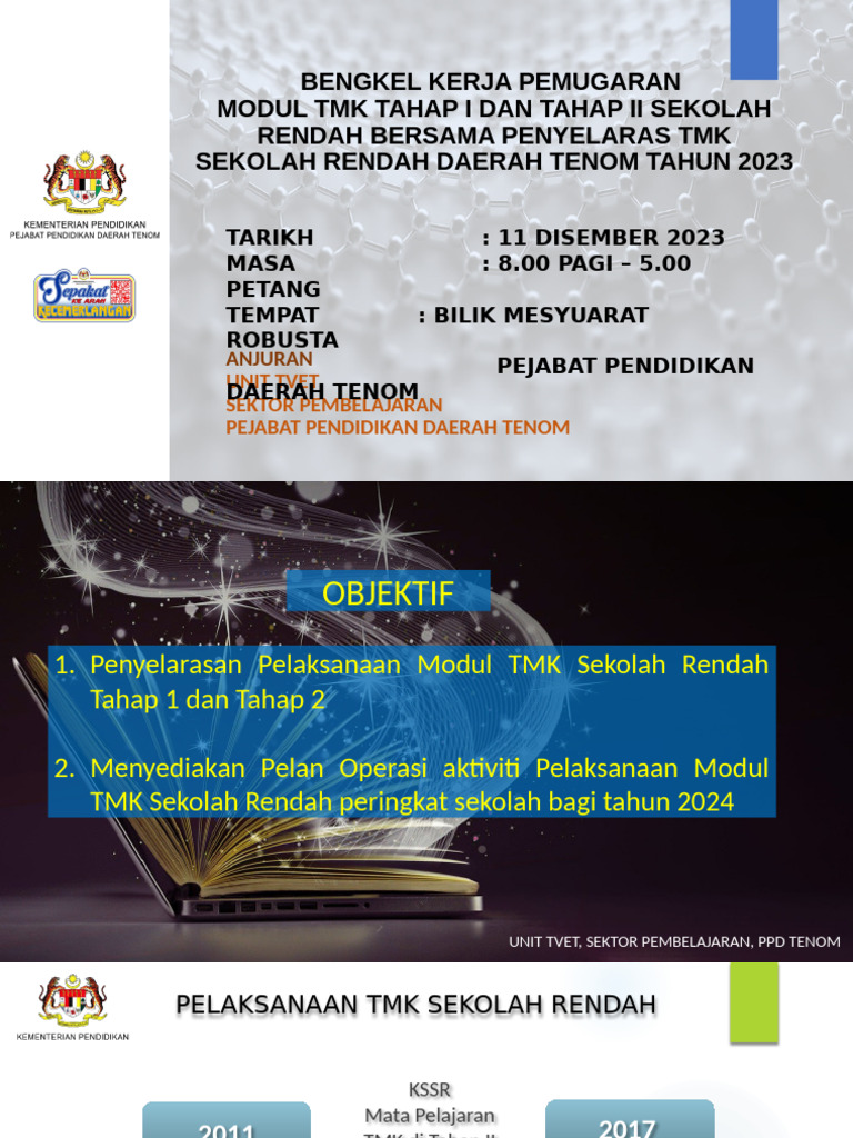Pemugaran Modul TMK Tahap 1 Dan II | PDF