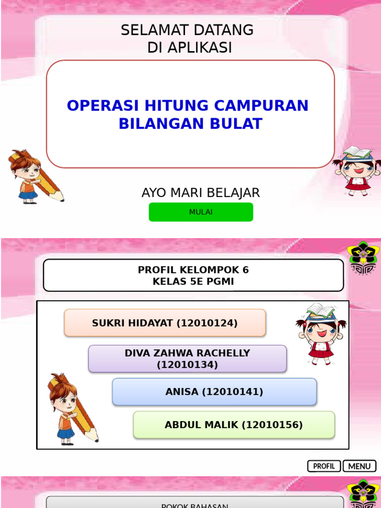 Media MTK Kelompok 6 Kelas 5e Pgmi | PDF Media MTK Kelompok 6 Kelas 5e Pgmi | PDF
