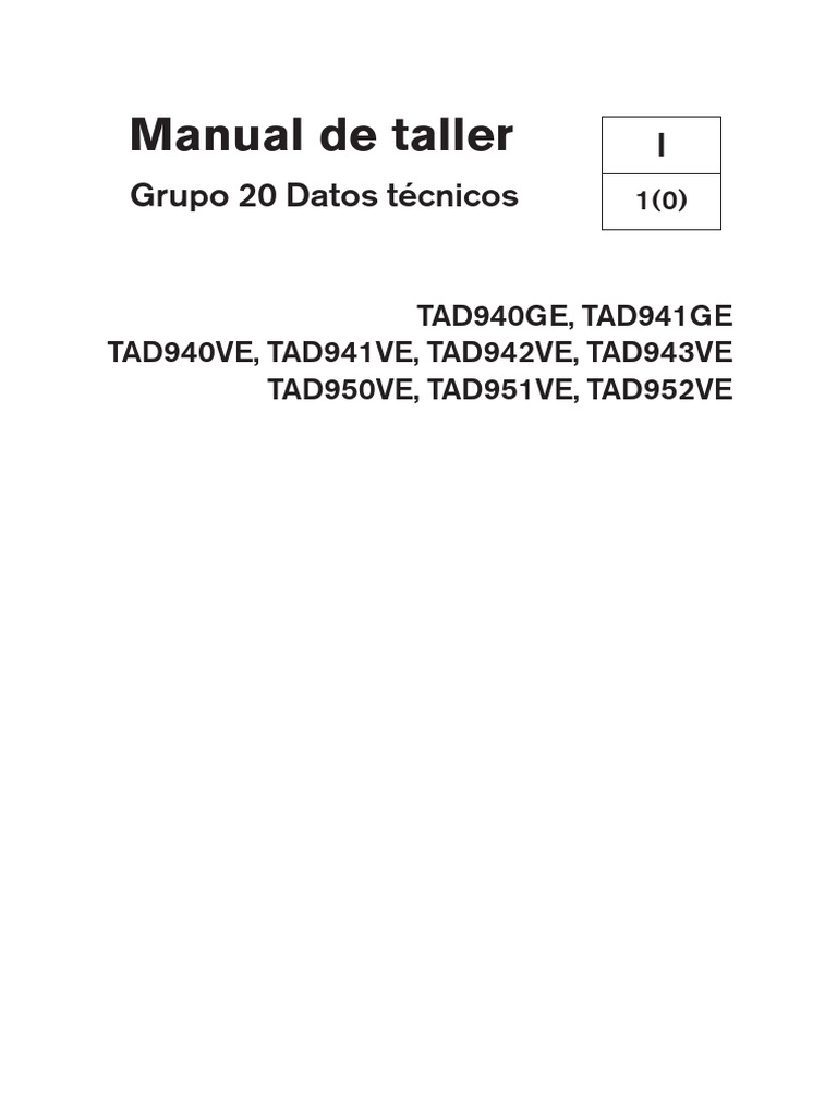 Volvo Penta TAD941VE | PDF
