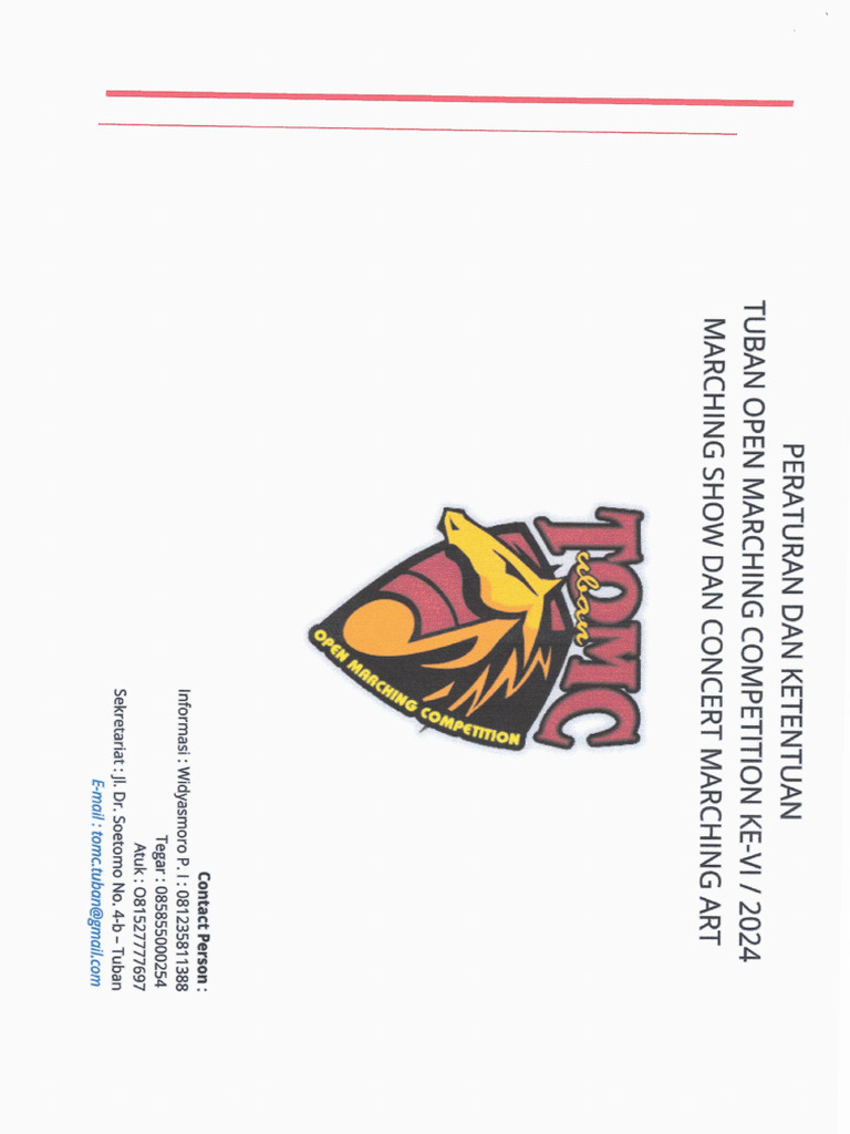 Juknis TOMC VI 2024 | PDF