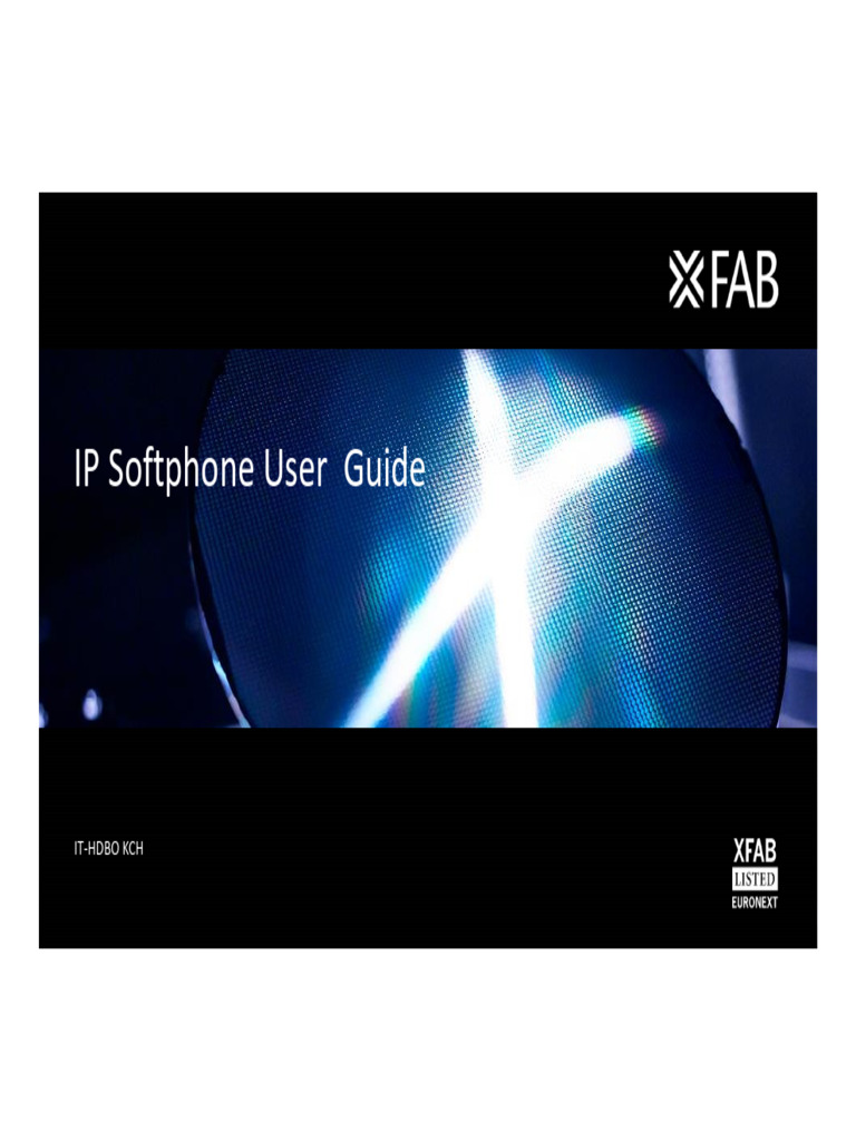 3CX SoftPhone User Guide | PDF