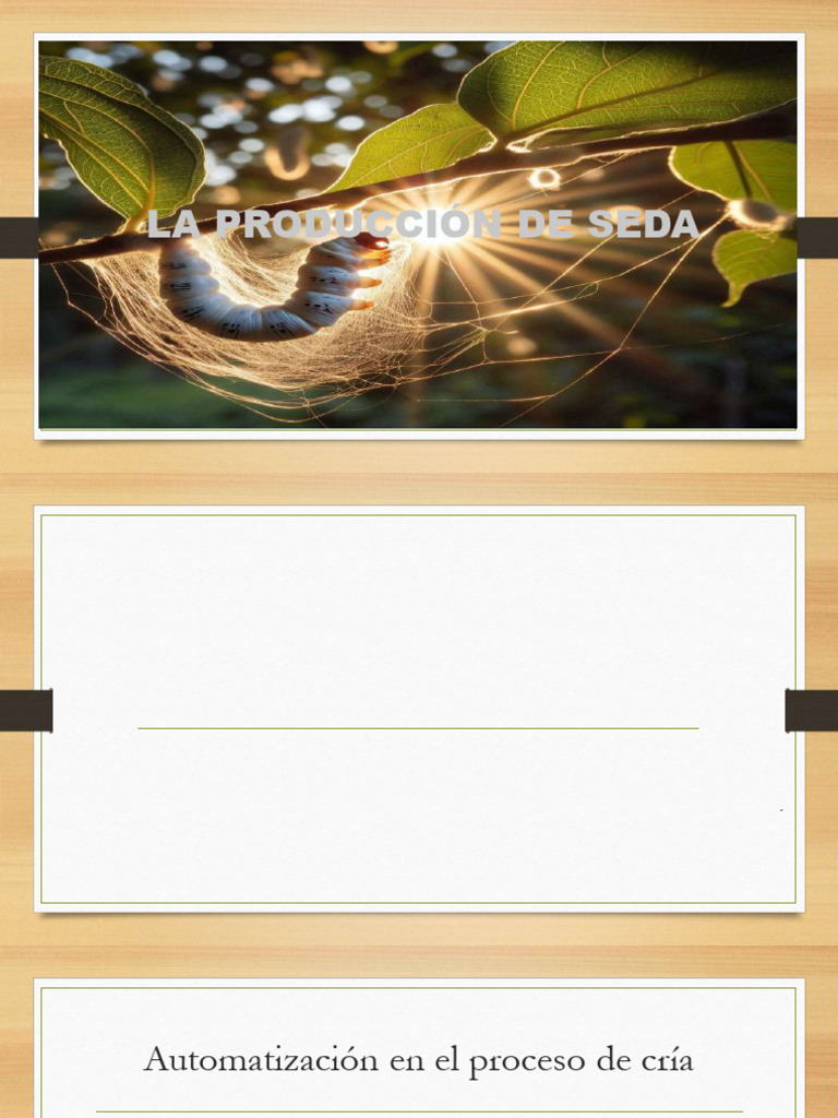 La Roducción de Seda | PDF