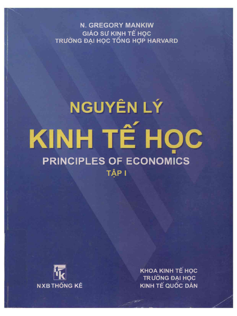 Nguyen Ly Kinh Te Hoc Tap 1 1 2475 | PDF