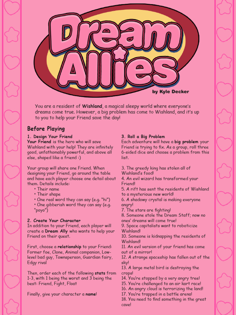Dream Allies | PDF