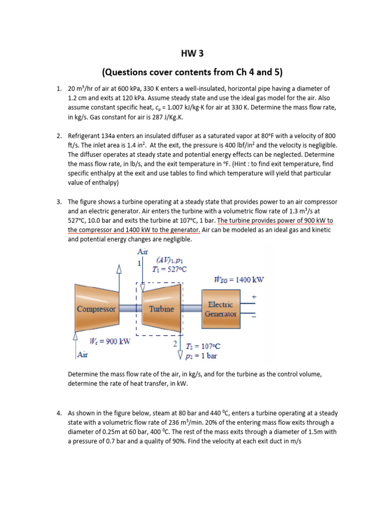 HW3 (Questions Cover Contents From CH 4 and 5) | PDF