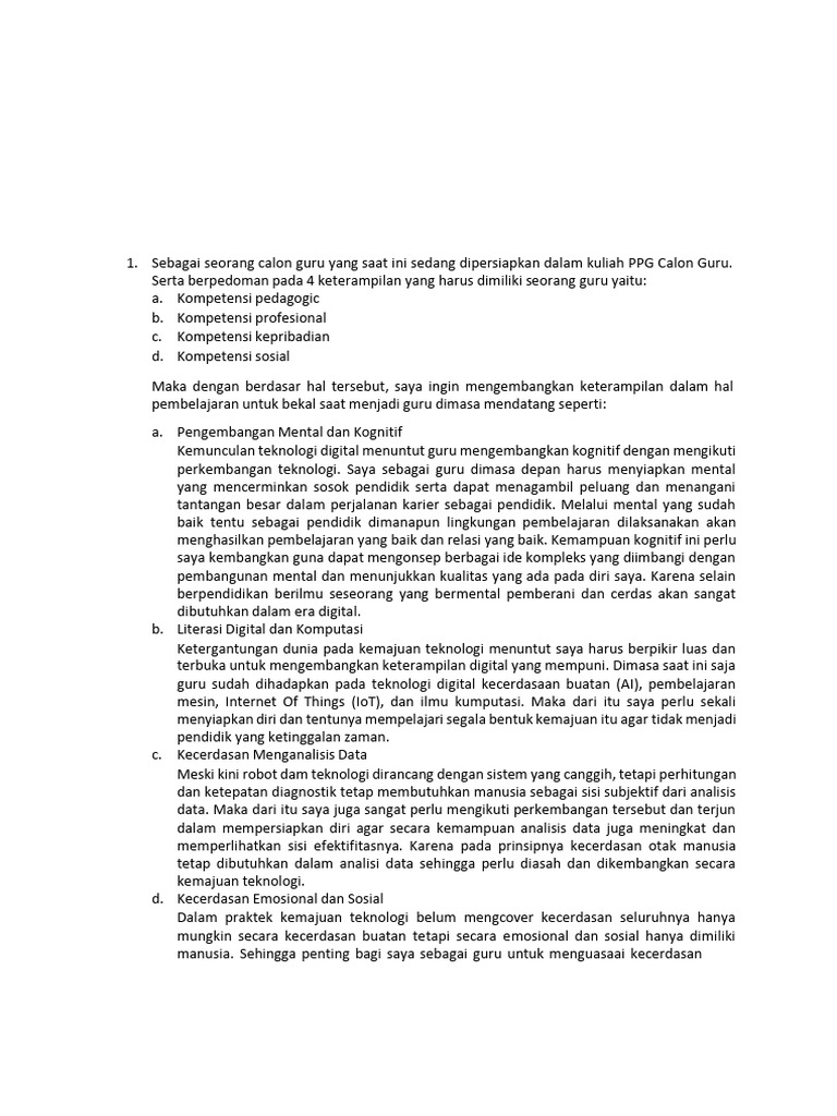 T1.6 Elaborasi Pemahaman BIDA | PDF