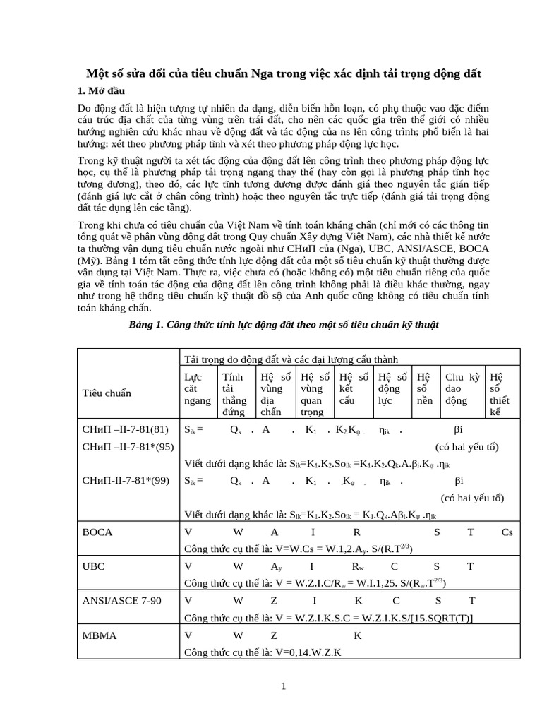 Mot So Sua Doi Cua Tieu Chuan Nga | PDF