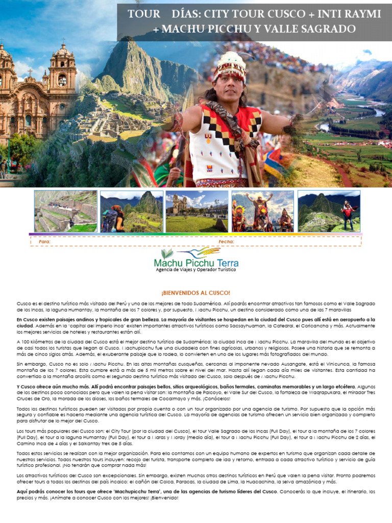 Propuesta Con Inti Raymi | PDF