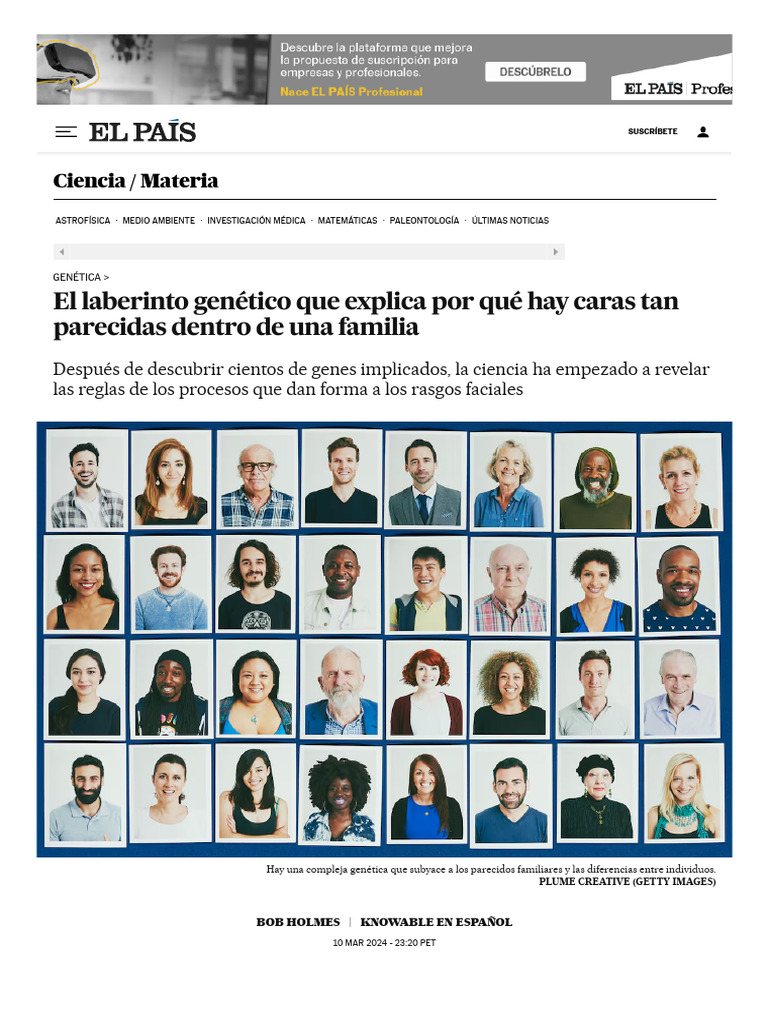 El Laberinto Genético Que Explica Por Qué Hay Caras Tan Parecidas ...