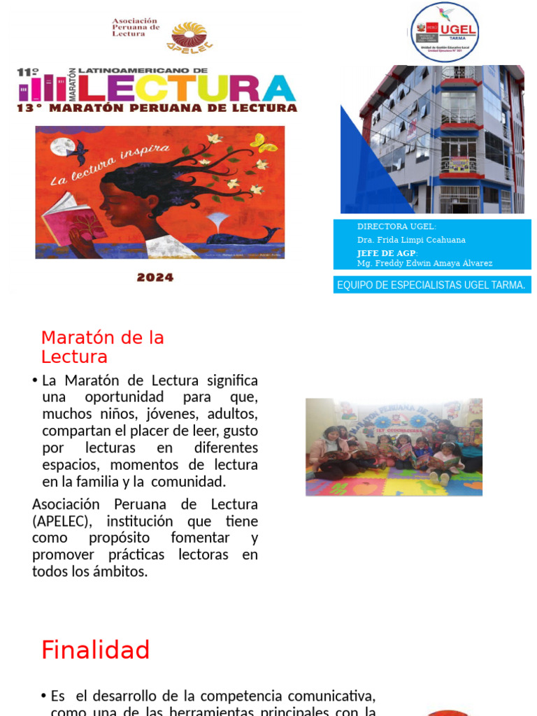 Maratón de La Lectura - 2024. | PDF