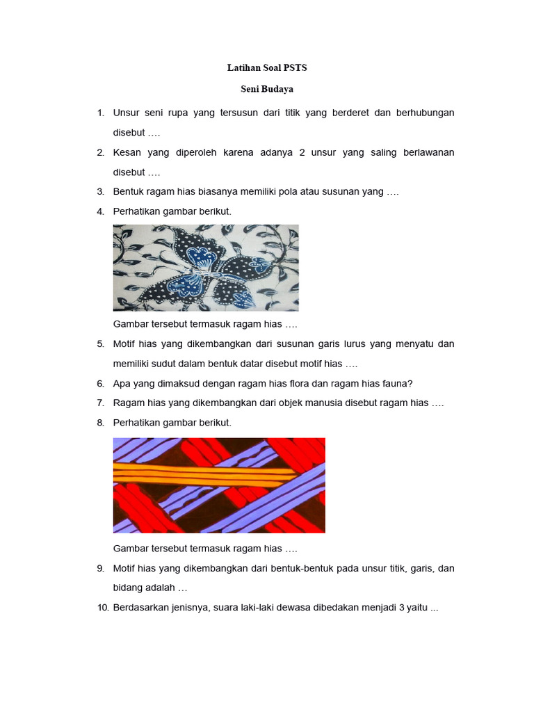 LatSo Seni Budaya | PDF