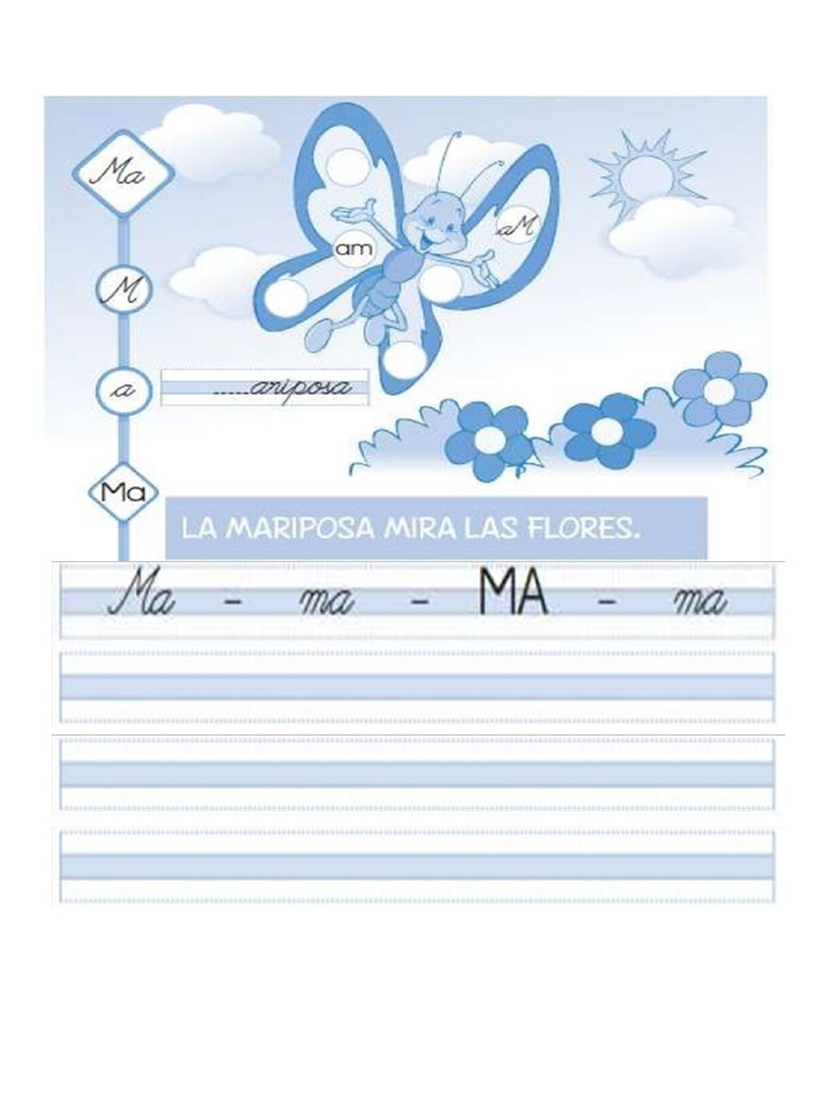 Repaso Letra Ma | PDF