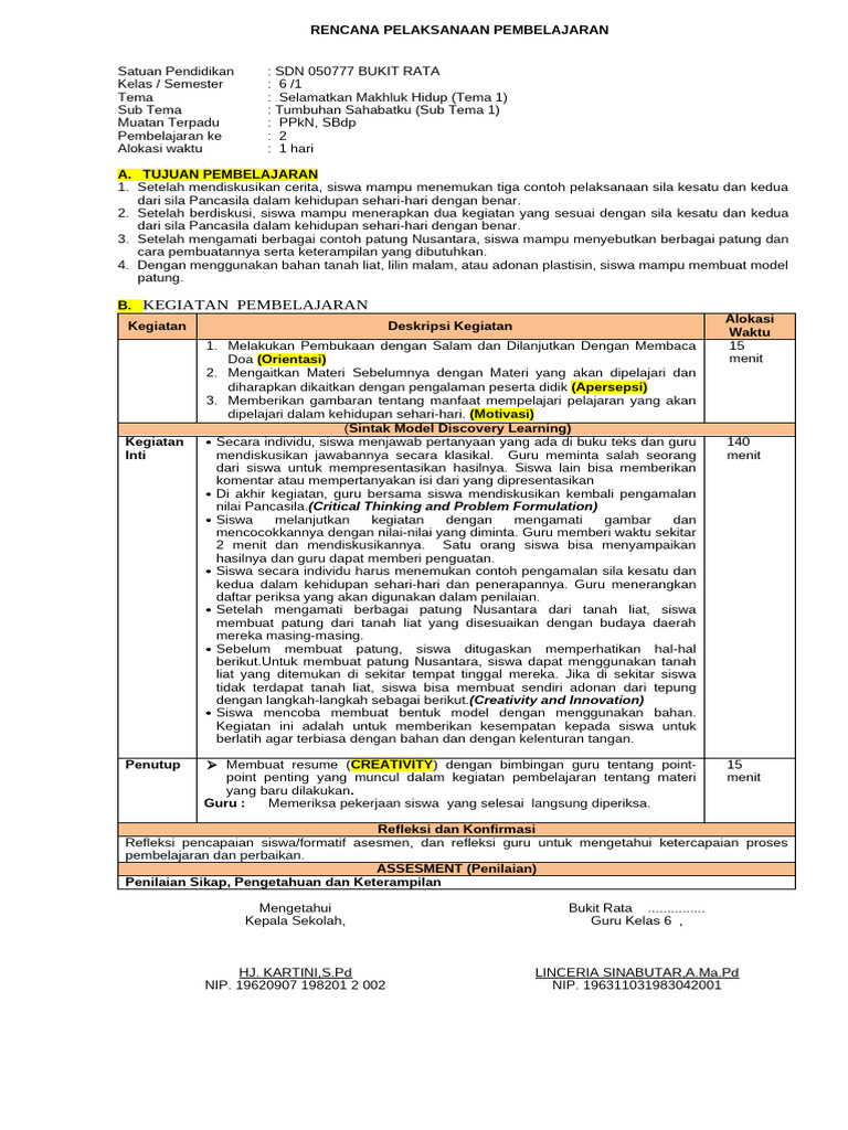 Kegiatan Pembelajaran: (Critical Thinking and Problem Formulation) | PDF