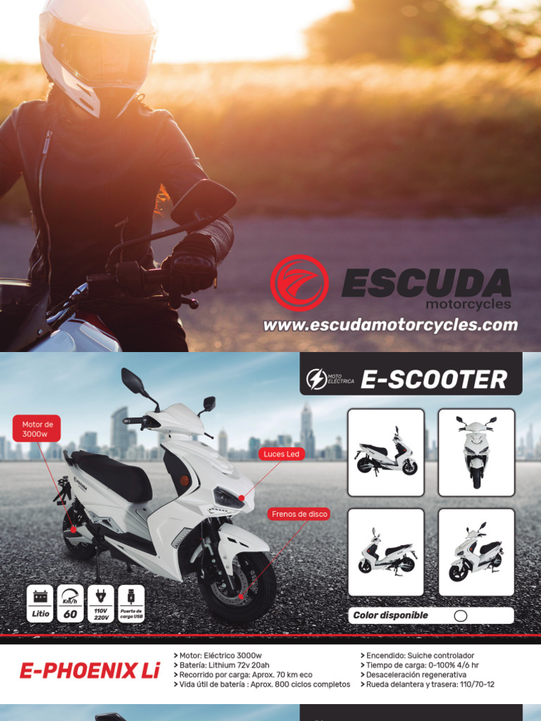 Catalogo Escuda Motorcycles | PDF