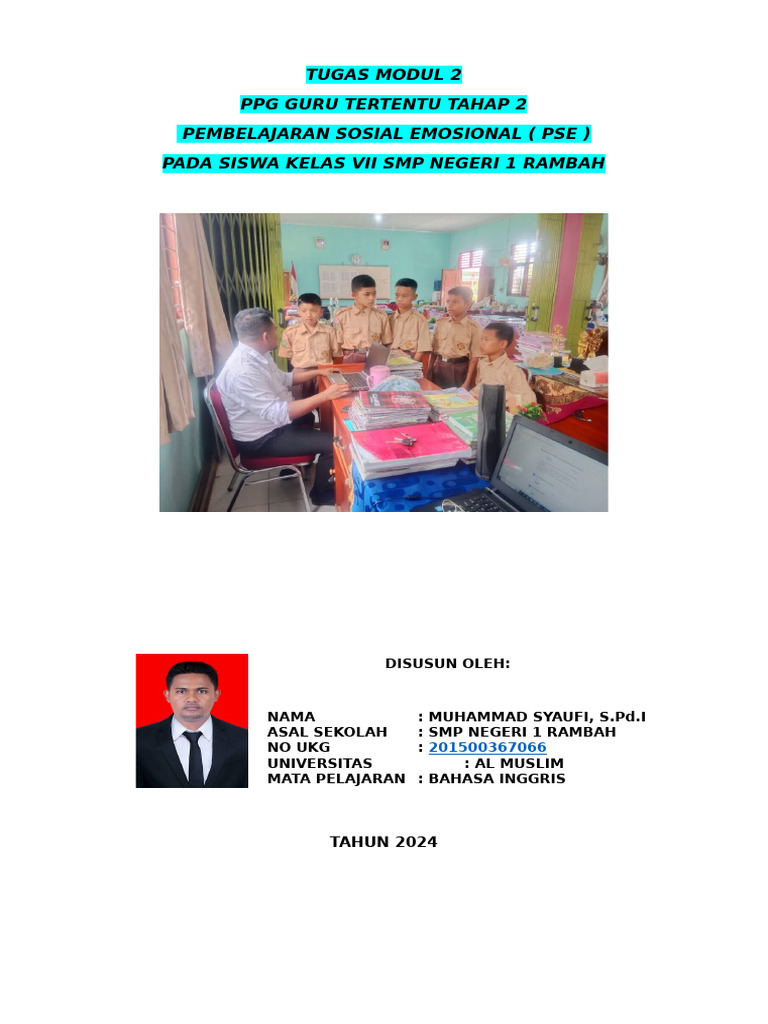 TUGAS Jurnal MODUL 2 PPG | PDF