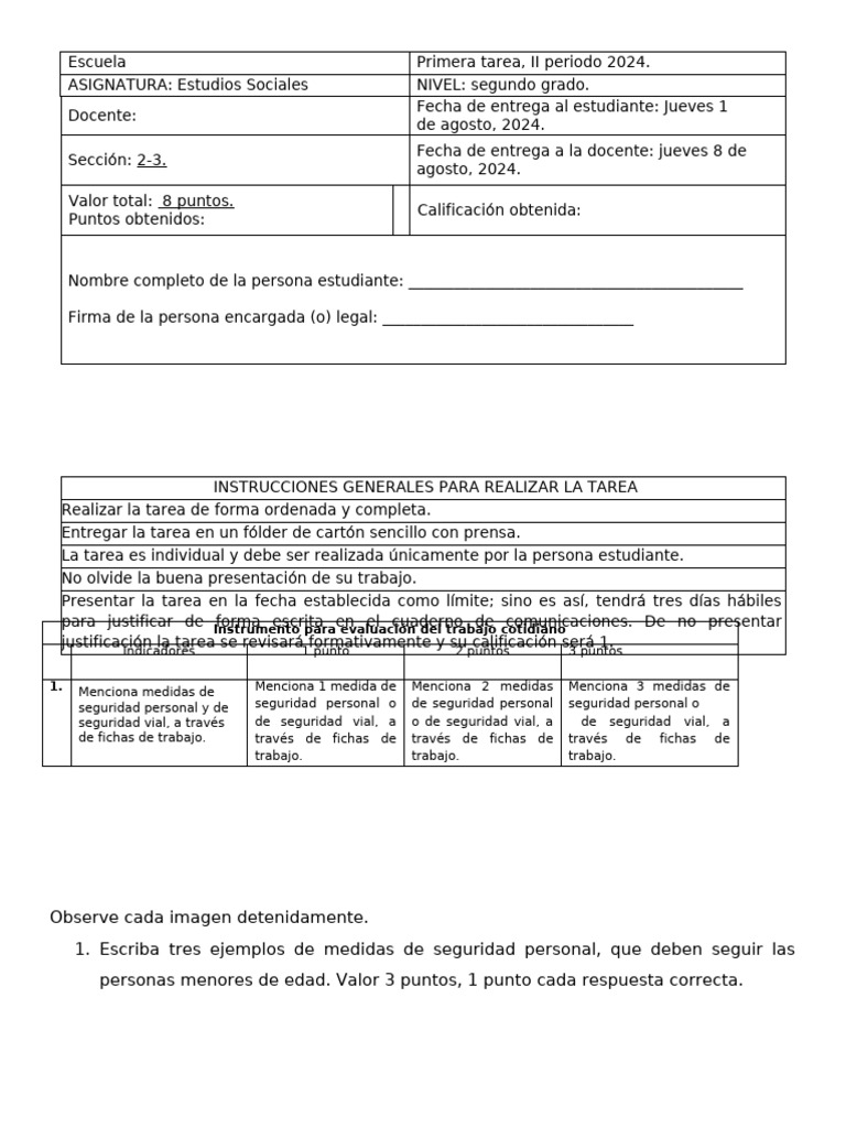 II Tareas II PERIODO | PDF