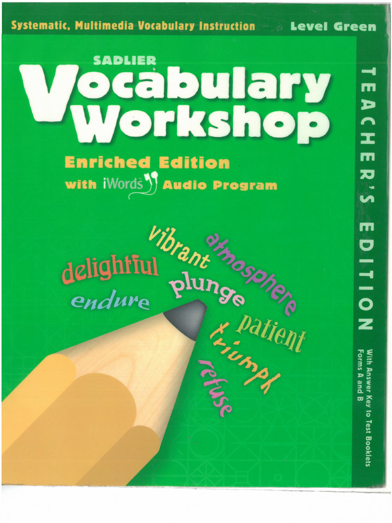3 Vocabulary Workshop Green G3 | PDF