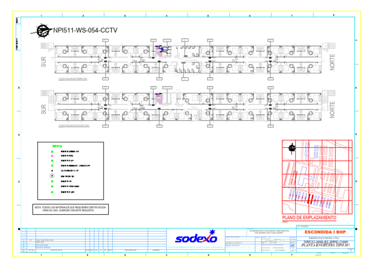 NPI511-0000-EL-DWG - 52009 - PLANTA ENCHUFES TIPO MANAGER 7 30 03 24 CCTV-Layout1 | PDF