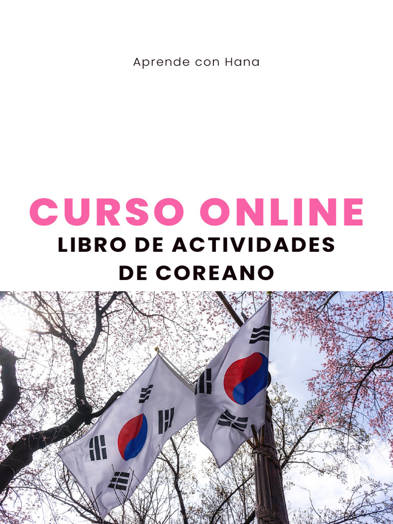 Actividades para aprender coreano gratis | PDF | Verbo | Artes del ...