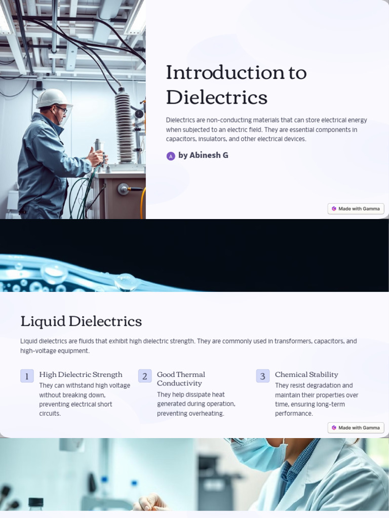 Introduction To Dielectrics | PDF