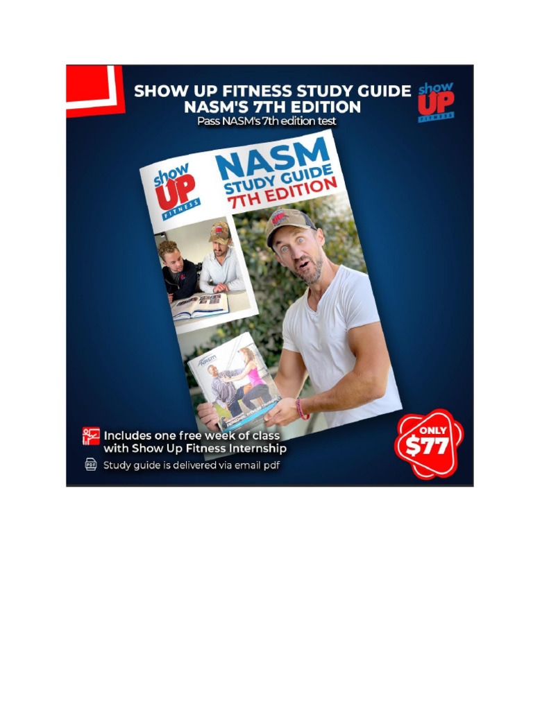 How To Pass NASM 7th EDITION - Showupfitness | PDF