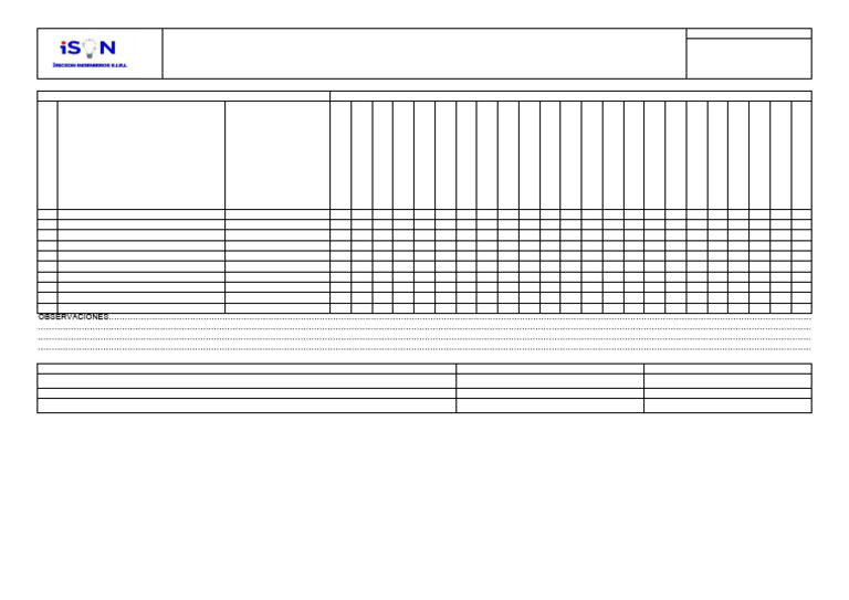 ISON-FR-HSE-001-Checklist Inspección de EPP | PDF