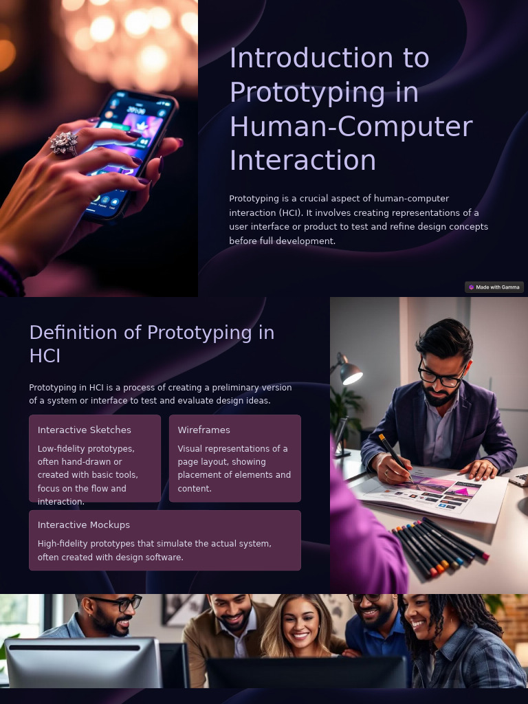 Introduction To Prototyping in Human Computer Interaction | PDF