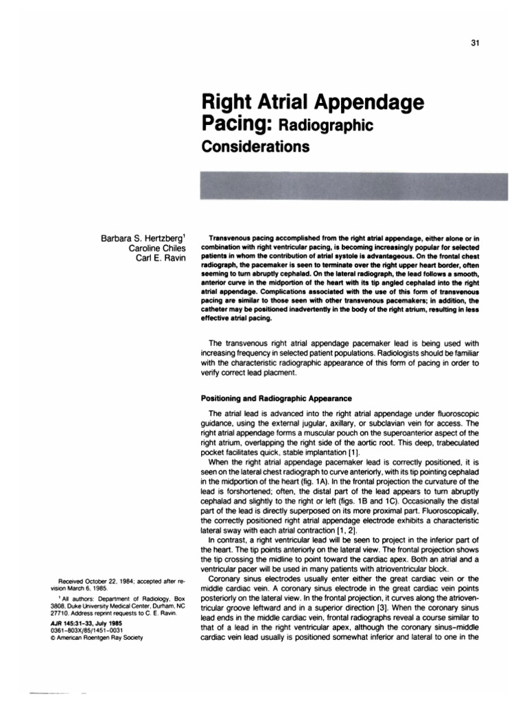 Ajr 145 1 31 | PDF