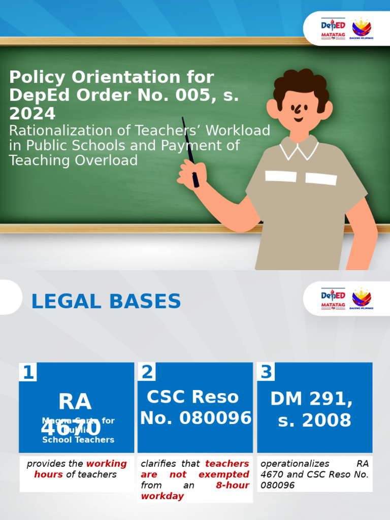 7 MANCOM - DO5s2024 Orientation Material | PDF | Teachers | Lesson Plan