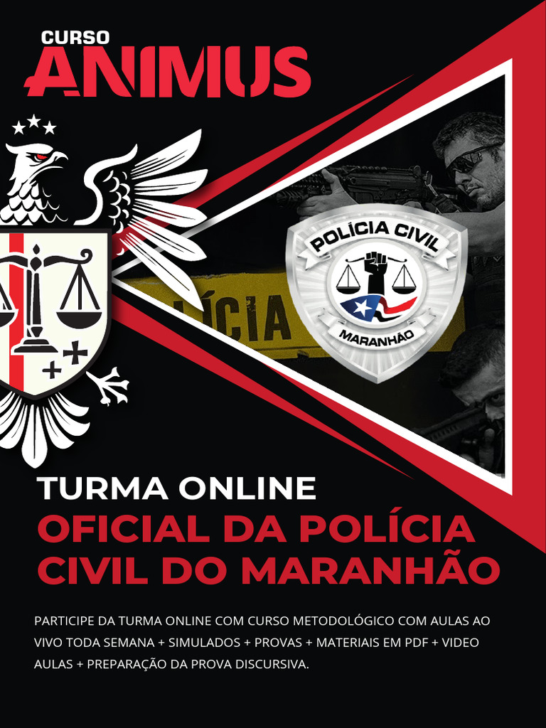 Turma Pcma - Curso Objetiva + Discursiva | PDF