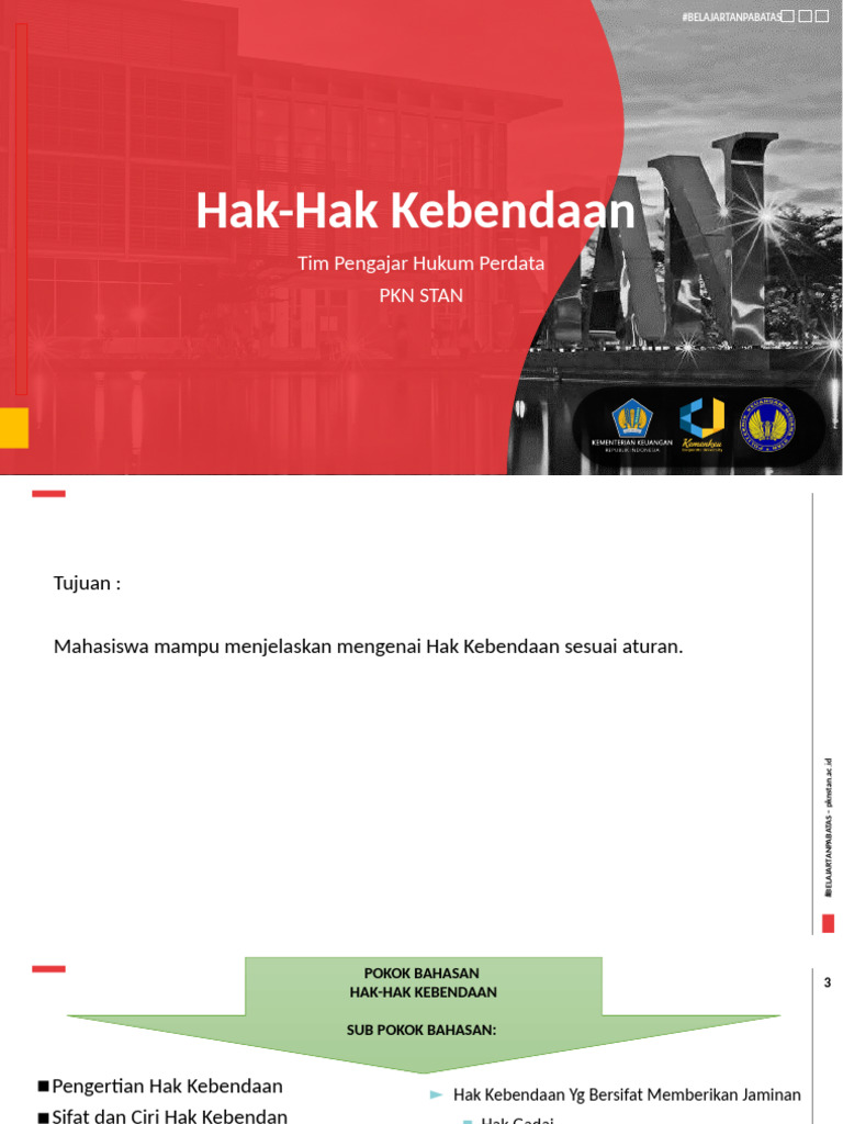 Hak-Hak Kebendaan | PDF