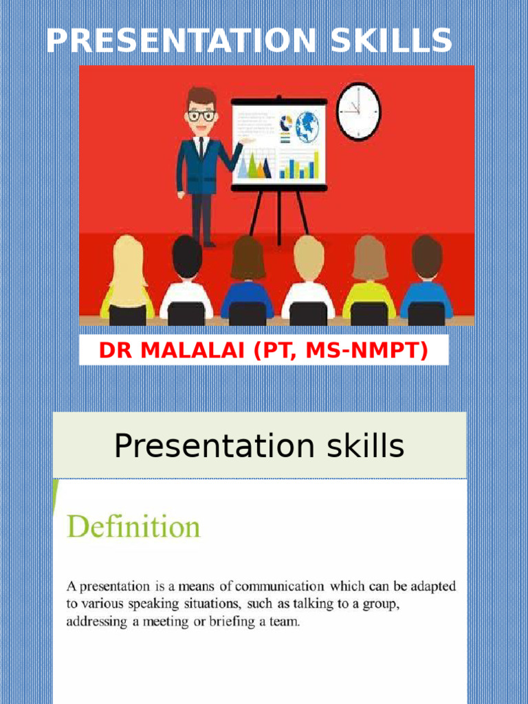 Presentation Skills | PDF