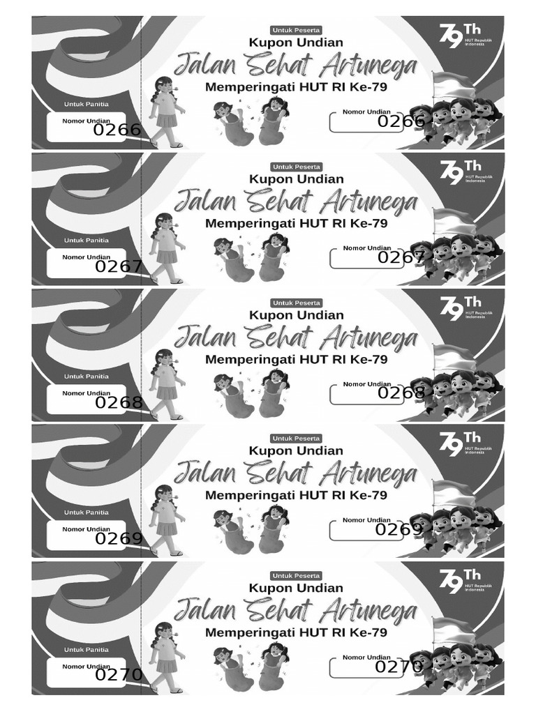 Kupon Jalan Sehat | PDF
