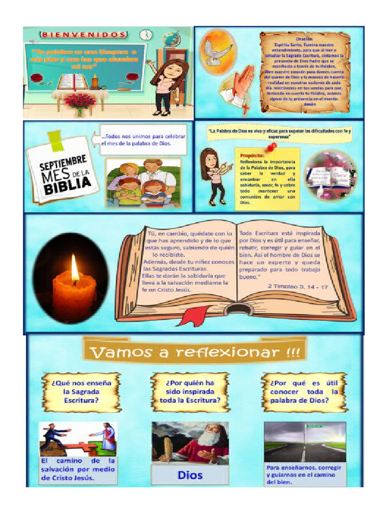 CONOCIENDO LA BIBLIA 2DO Año | PDF