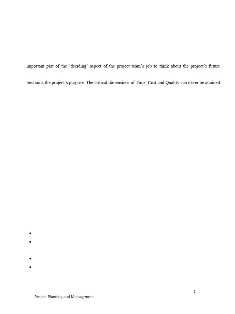 Lesson 4 Project Planning and Design | PDF